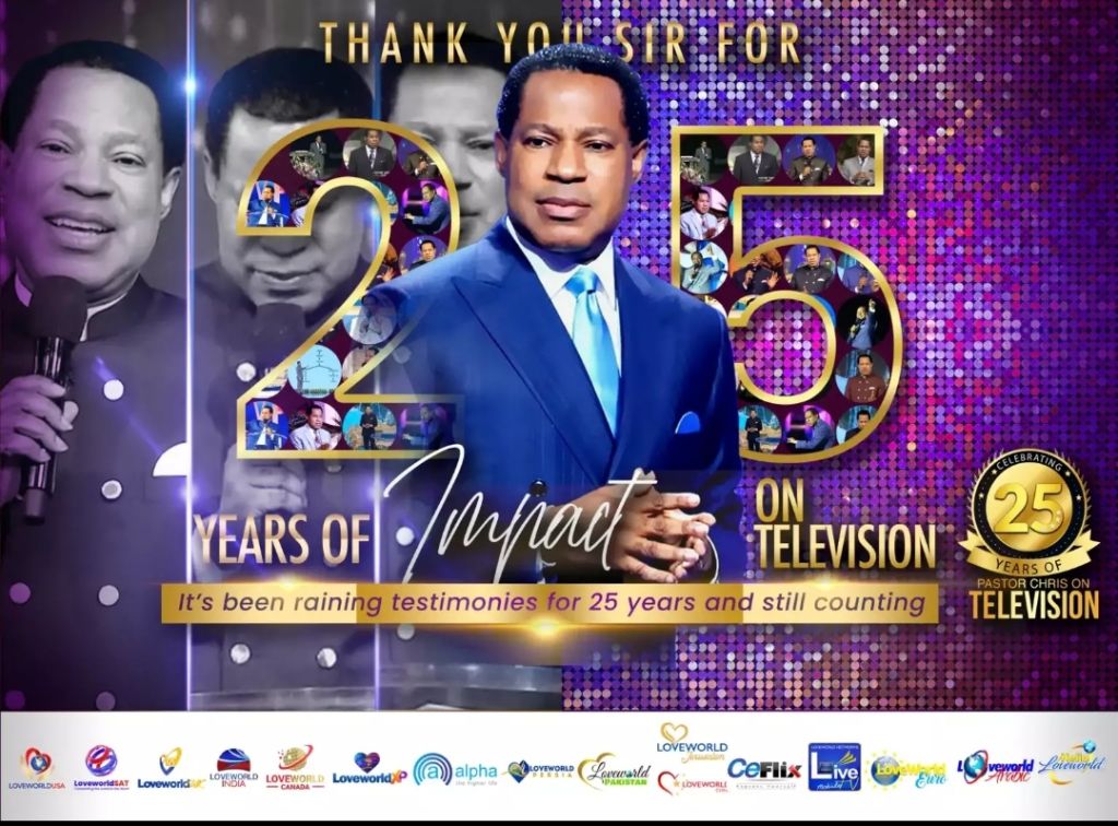 Grand Celebration of Pastor Chris' 25 Years on Television | Inside ...