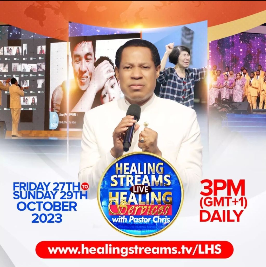 All is Set for October 2023 Healing Streams Live Healing Services with ...